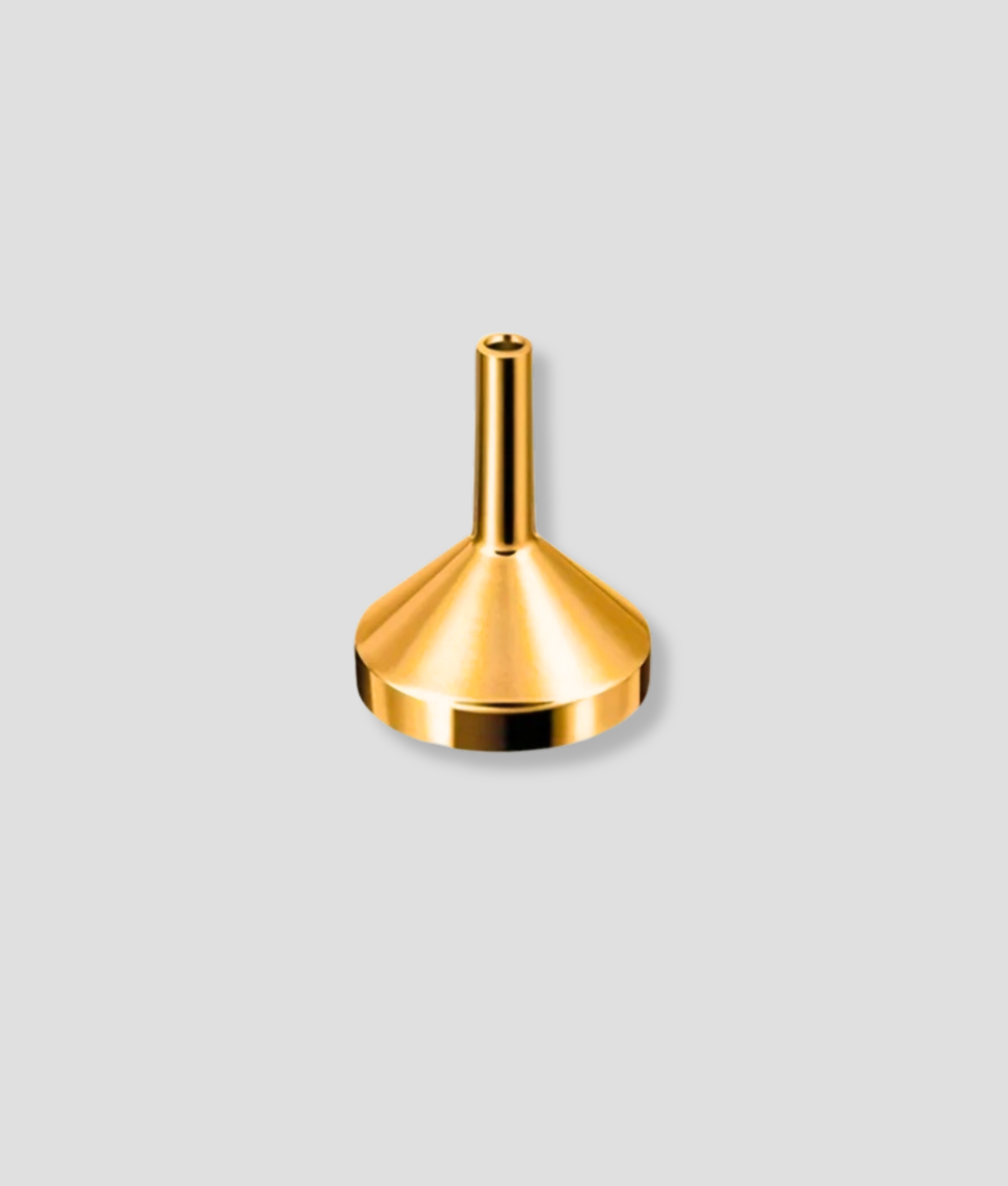 Gouden metalen mini trechter | PEP SCHEP