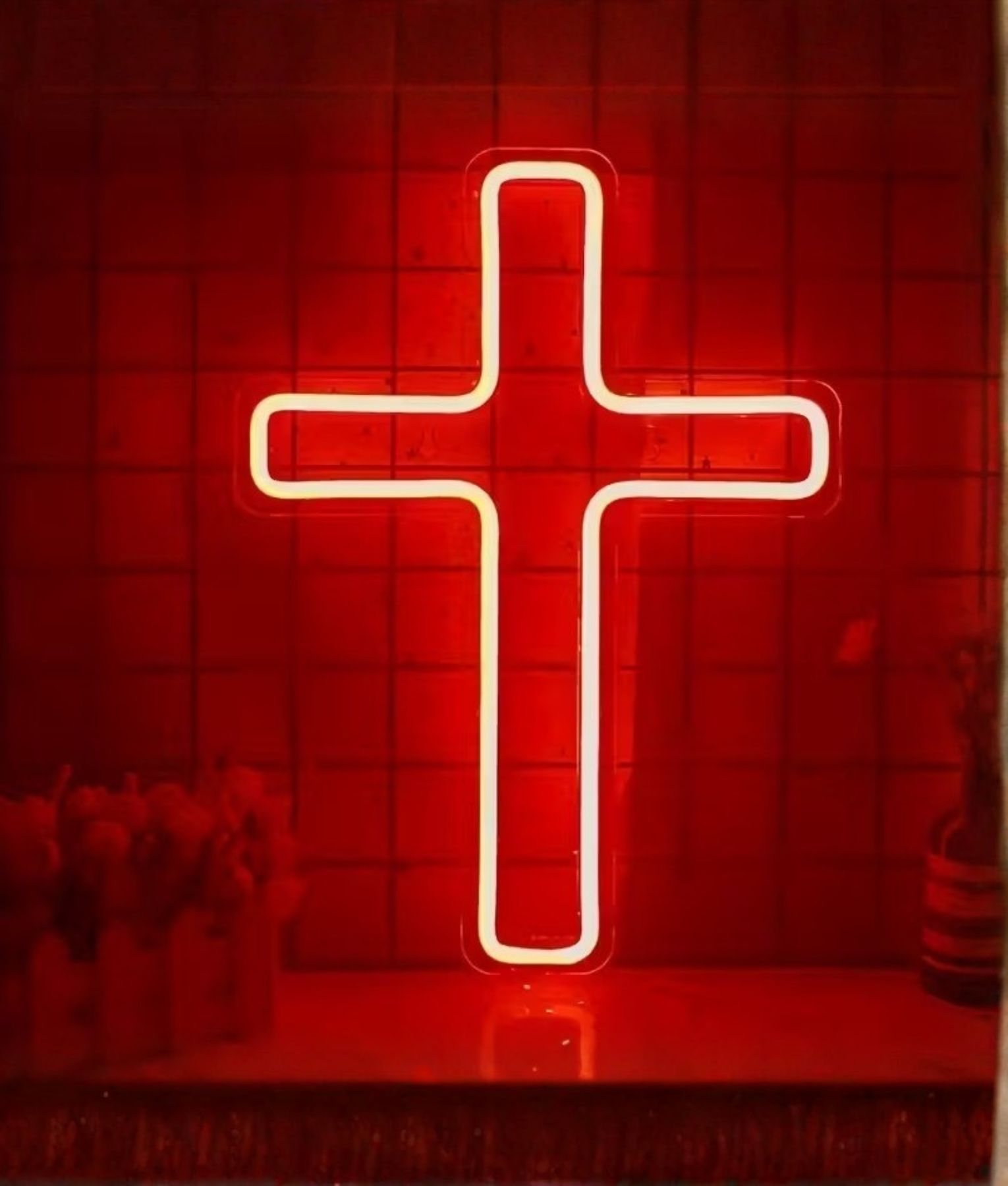 The cross neon | PEP SCHEP